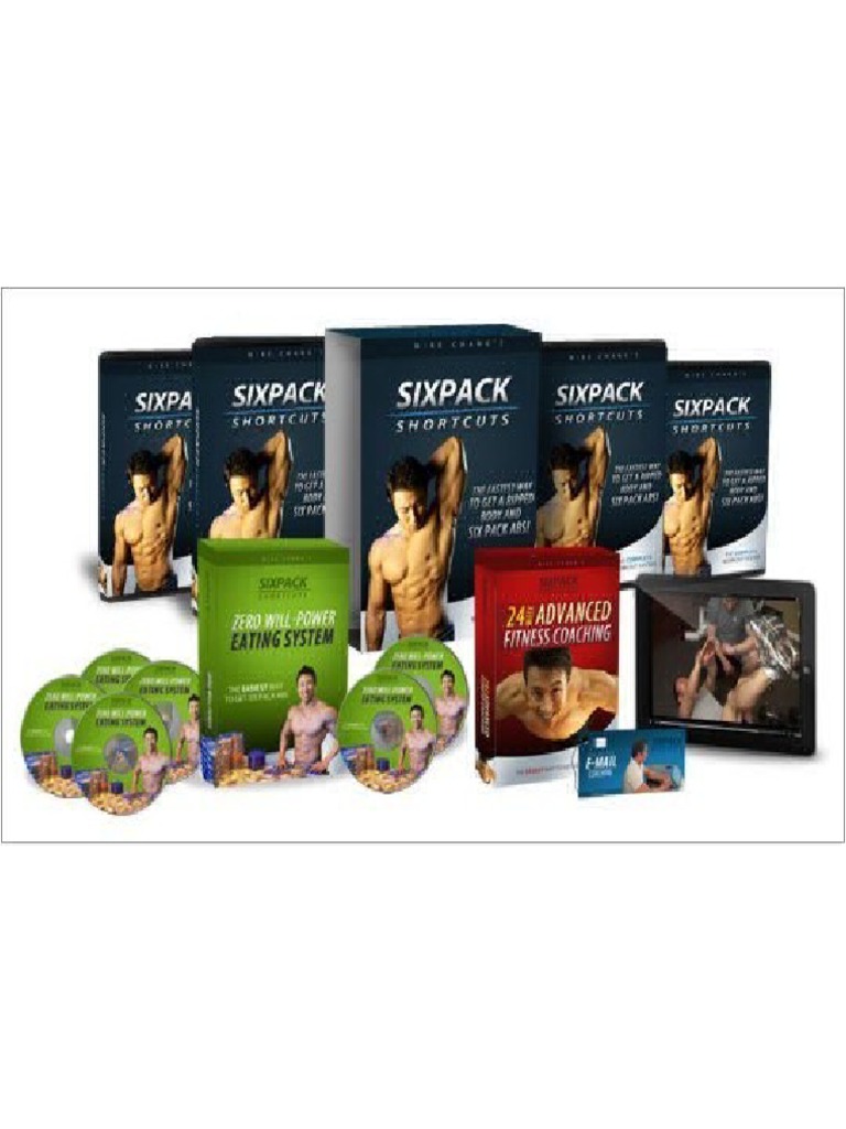 Six Pack Shortcuts by Mike Chang | PDF | Weight Training | Management Of Obesity