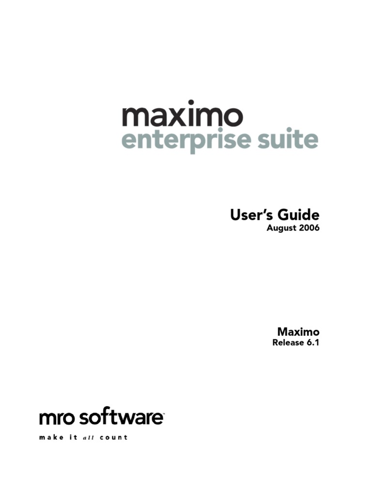 Maximo 61 Users | PDF | Trademark | Renting