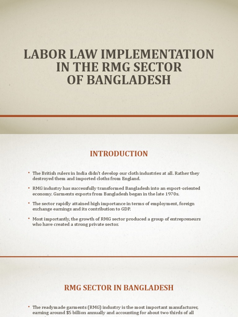 Labor Law PPT Final | PDF | Employment | Labour Law