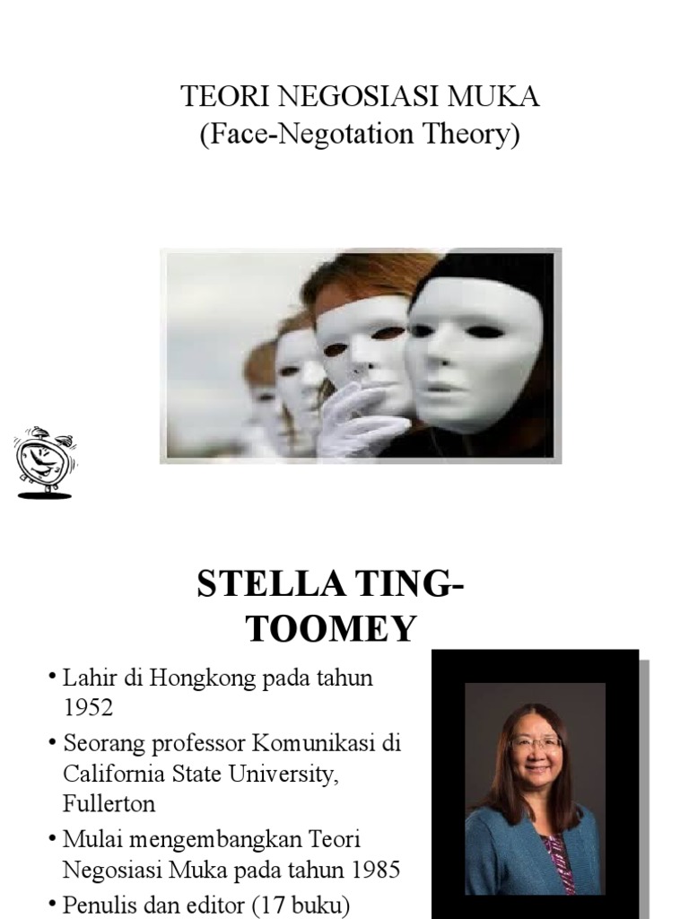 Teori Negosiasi Muka (Stella Ting-Toomey) ) | PDF