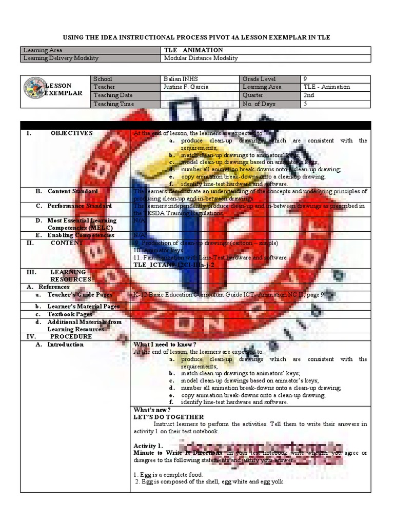 Rubrics for Cooking Egg Dishes | PDF | Cooking | Egg