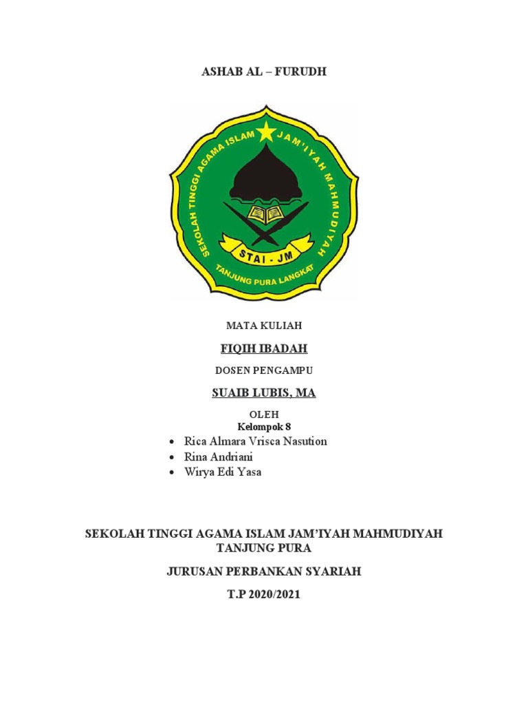 Makalah Ashab Al-Furudh | PDF