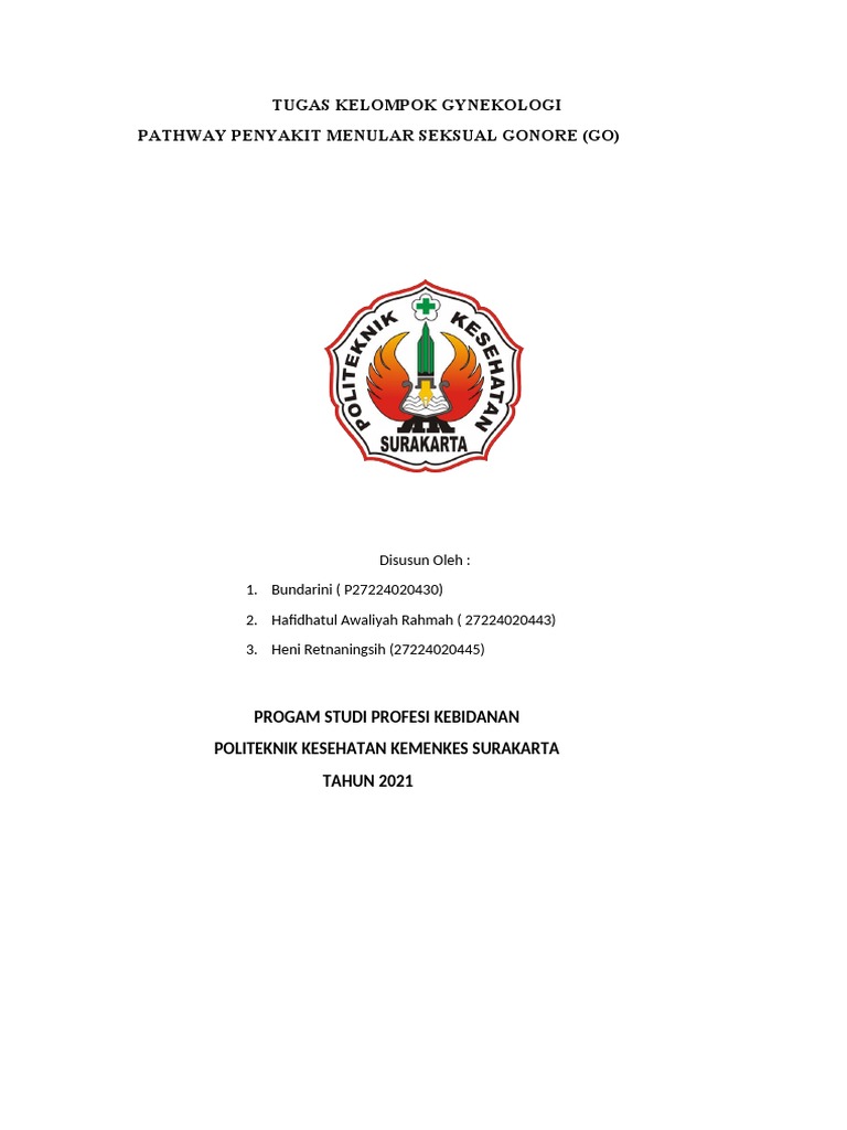 Pathway Gonore: Diagnosa dan Terapi | PDF