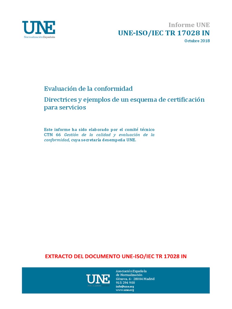 Iso 17028 | PDF | Evaluación | Prueba / examen