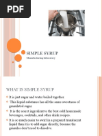 Sirupus Simplex | PDF