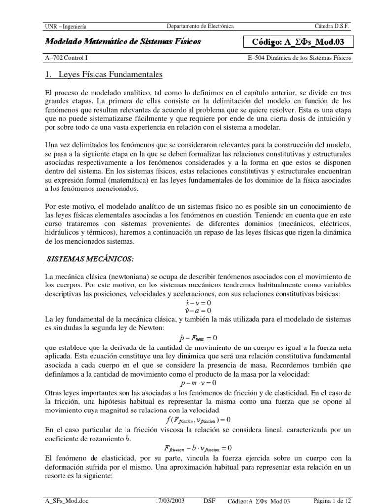 A - SFs - Mod Modelado | PDF