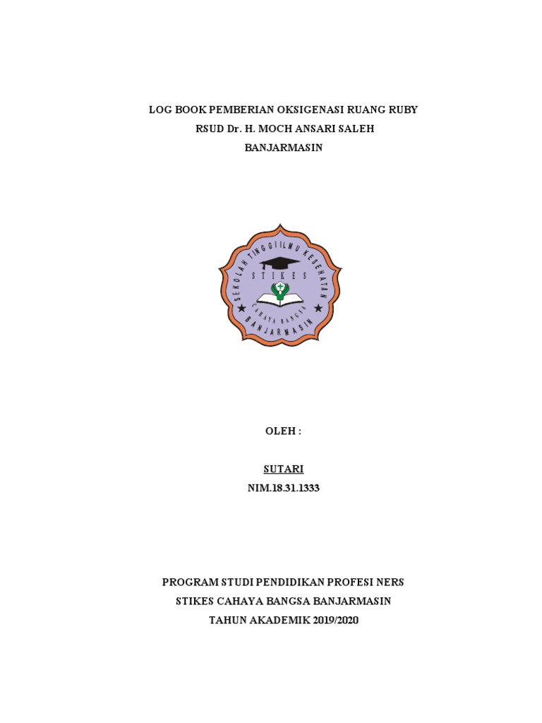 Logbook Dan Dops Pemberian Oksigen (Rg. Ruby) | PDF