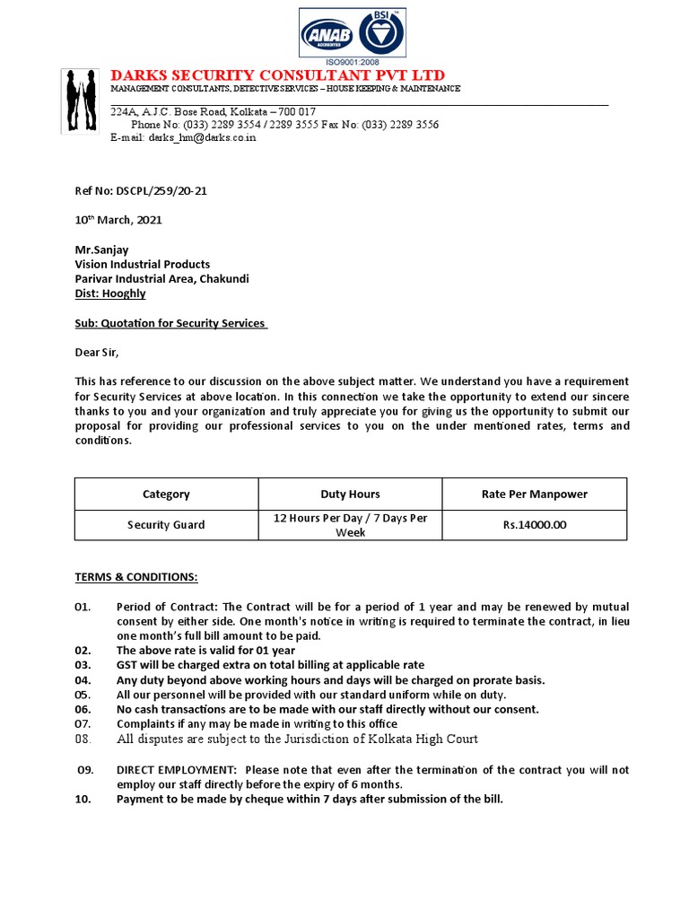 Security Proposal | PDF | Common Law | Private Law