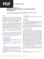 ASTM F37-06 (2013) - Standard Test Methods For Sealability of Gasket ...