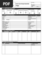 Contoh Program Inspeksi K3 | PDF | Teknologi & Rekayasa