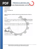 Firefighting System Proposal | PDF | Fire Safety | Firefighting