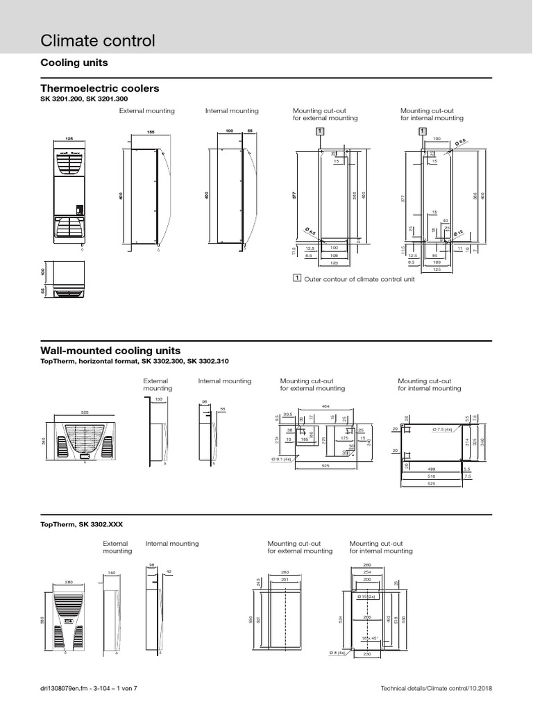 Climate Control: Cooling Units Thermoelectric Coolers | PDF | Door ...