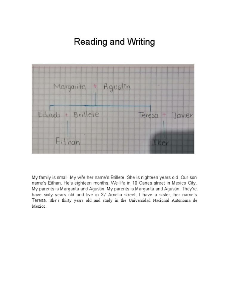 Reading and Writing | PDF