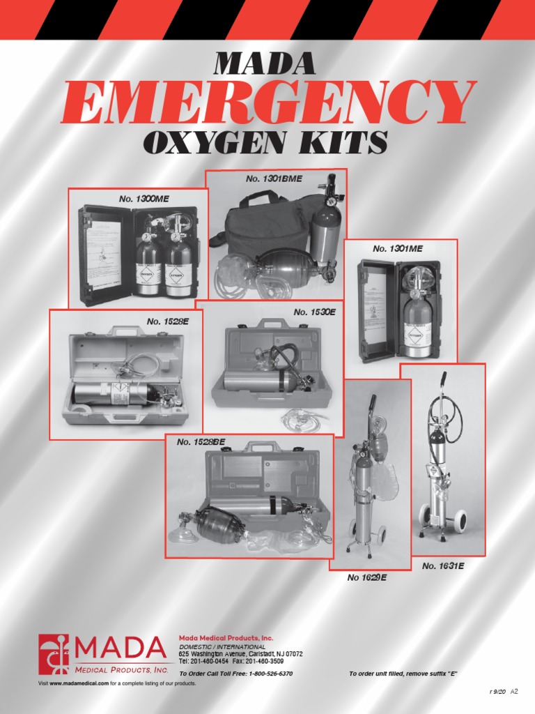 Emergency Oxygen Kits | PDF | Diving Equipment | Gases
