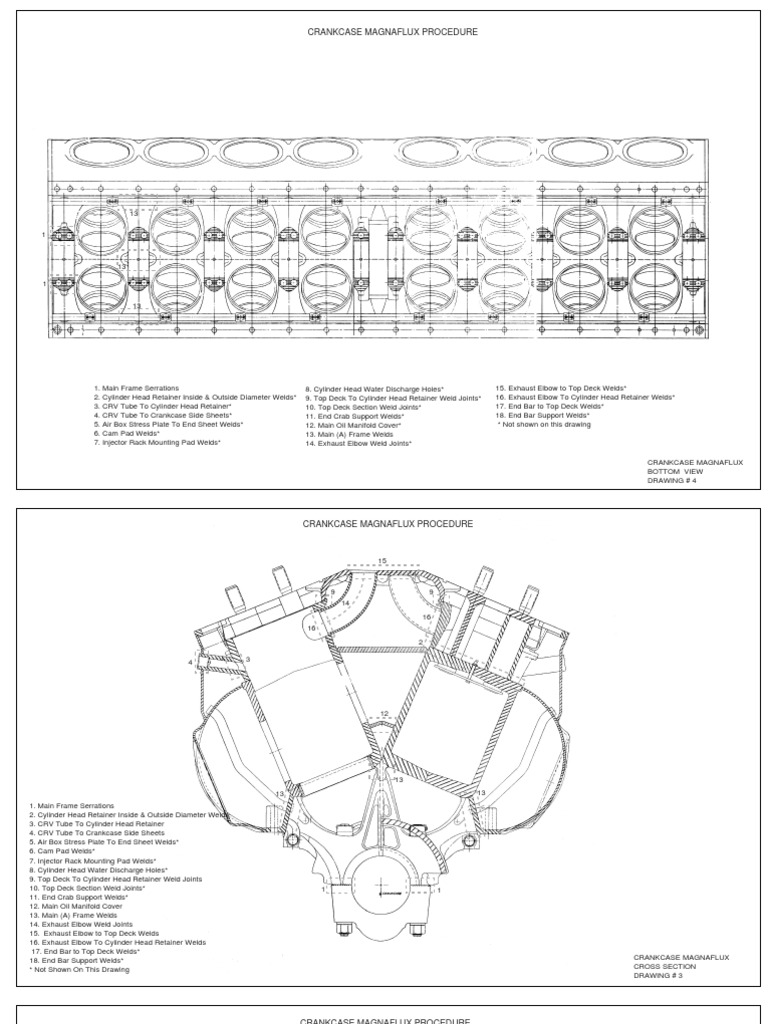 Crankcase Magnaflux 1 | Download Free PDF | Deck (Ship) | Propulsion