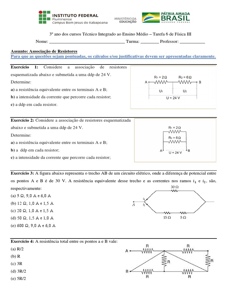 Tarefa 6 | PDF
