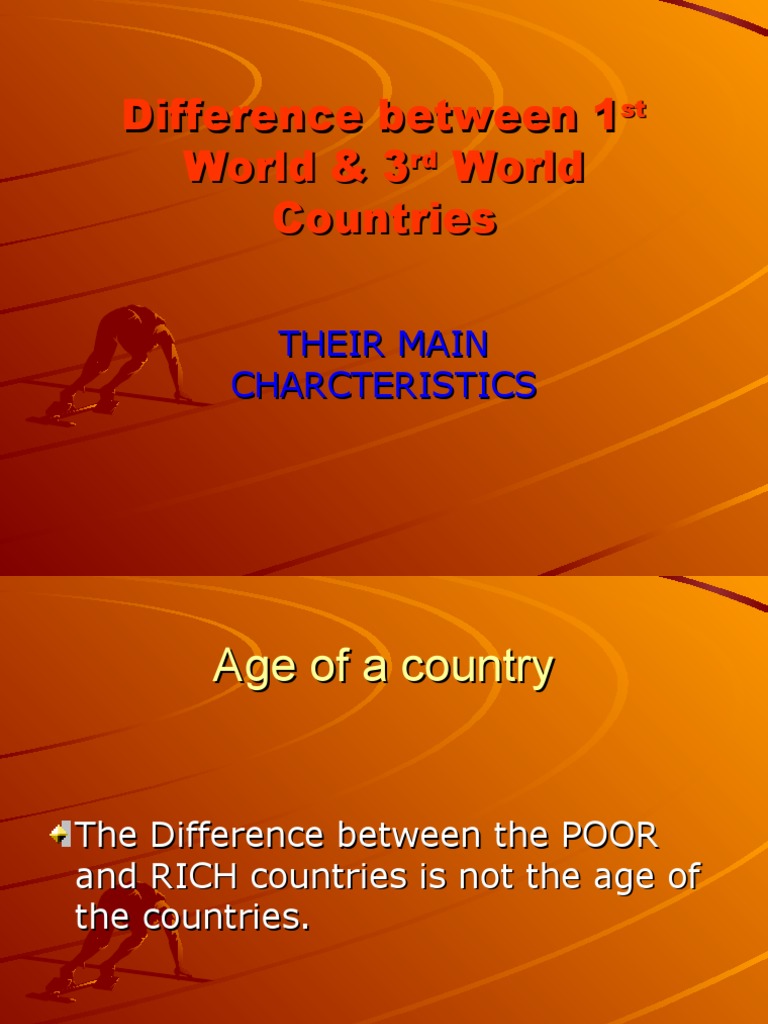 First vs Third World Countries Explained | PDF | Democracy | Political ...