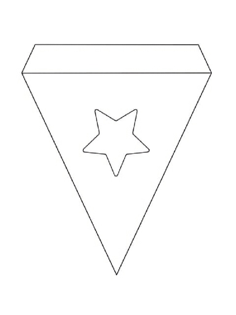 Moldes de Banderines | PDF