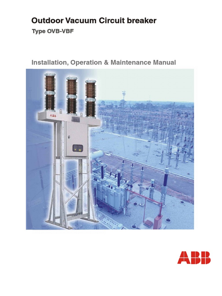 OVB VBF - O&M Manual | PDF | Electrical Components | Physical Quantities