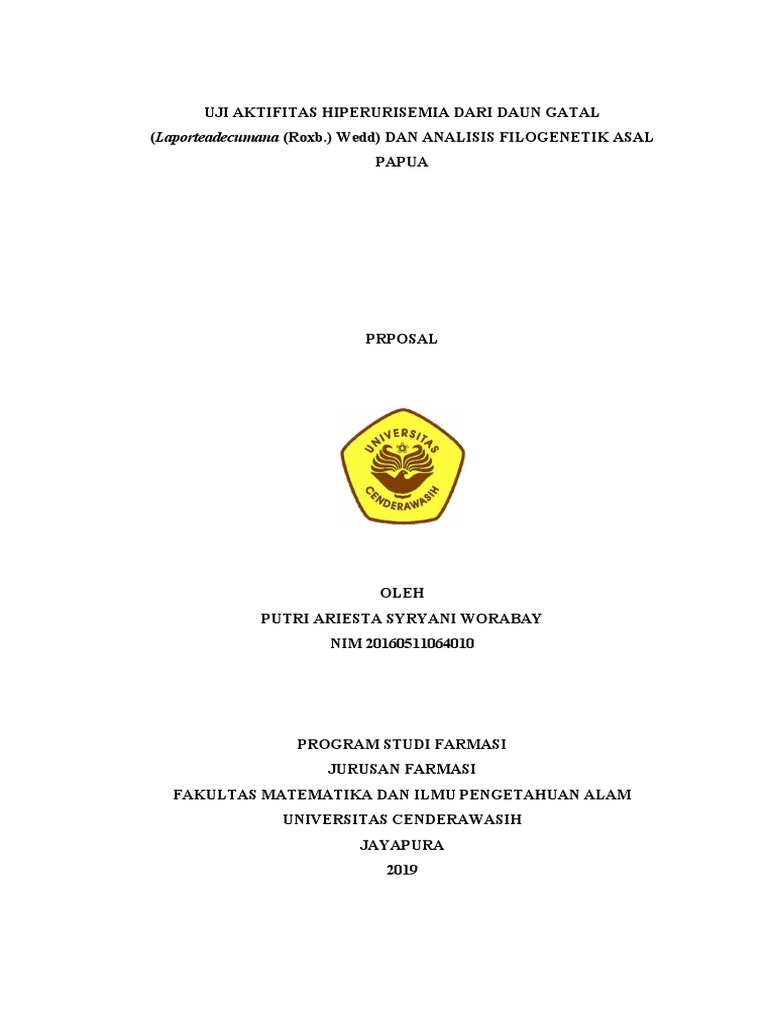 Determinasi Daun Gatal | PDF