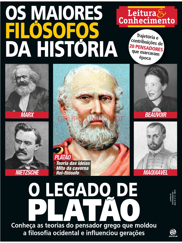 Os Maiores Filósofos Da História | PDF | Platão | Sócrates