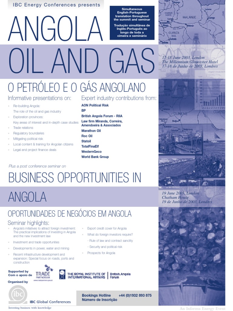 Angola Oil and Gas | PDF | Angola | Petroleum Reservoir