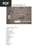 Spo Perawatan Catheter Vena Central (CVC) | PDF