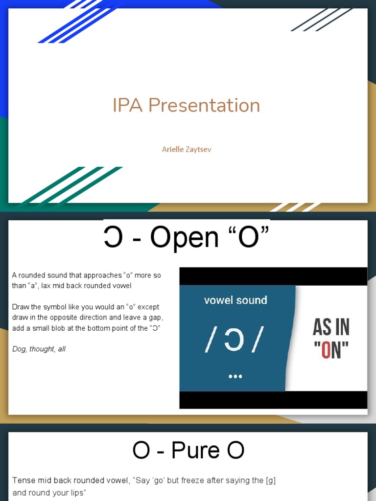 IPA Presentation | PDF