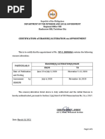 AFFIDAVIT of Undertaking For Deped Employees | PDF