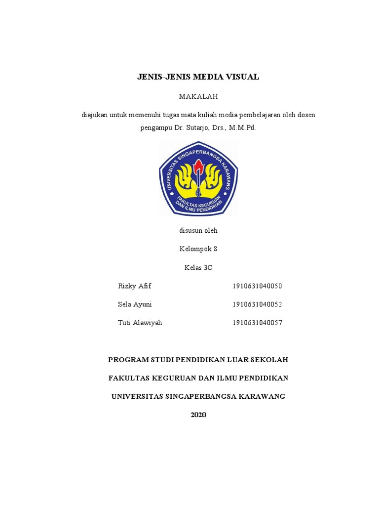 Jenis Jenis Media Visual | PDF