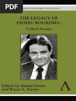 Bourdieu - 1980 - Structures Habitus and Practices (From McGee and Warms Eds - 2017) | PDF ...