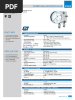 Baumer Pressure Gauges | PDF | Pressure Measurement | Physical Quantities