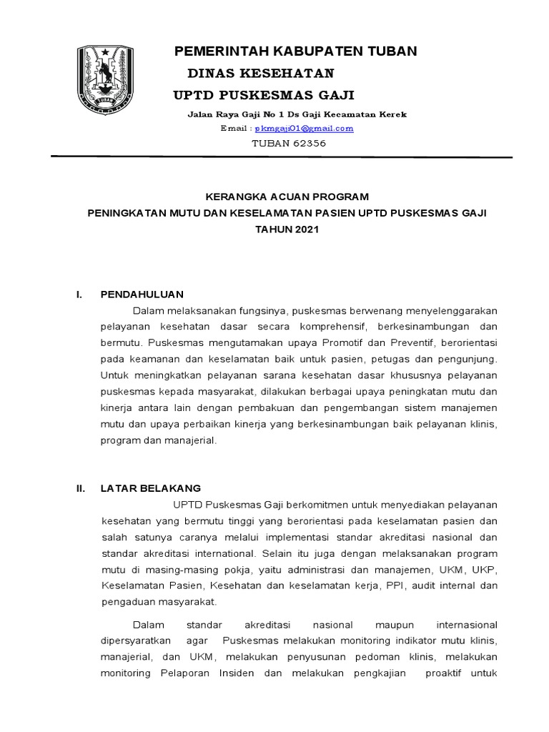 KAP Program Mutu Gaji 2021 | PDF