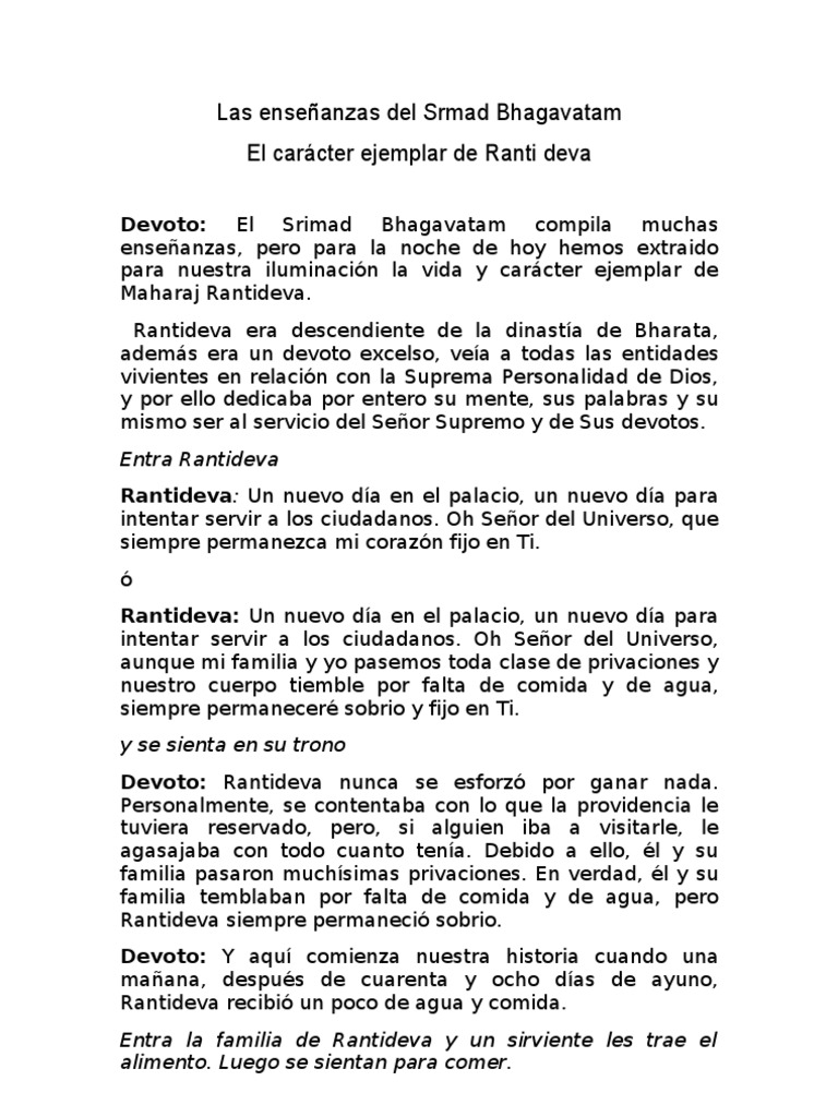 Rantideva | PDF | Dios | Religión y creencia