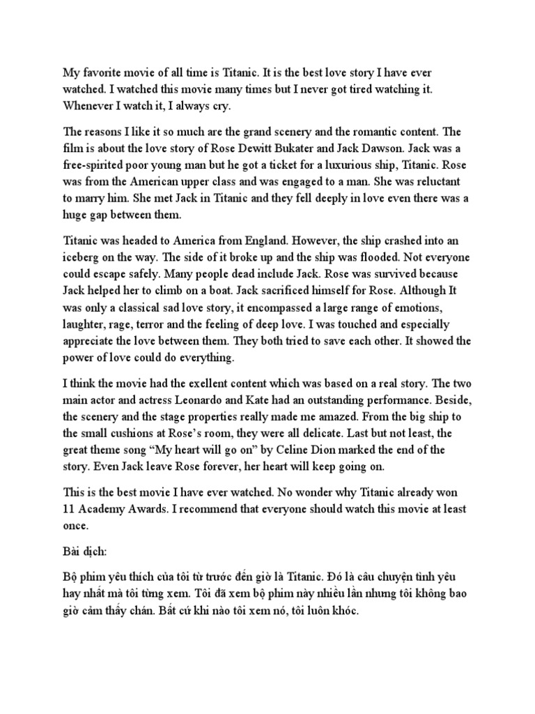 My Favorite Movie | PDF | Harry Potter