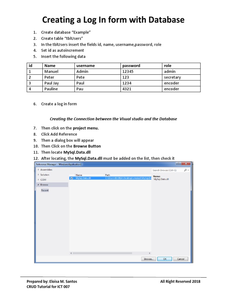 CRUD Tutorial With Search | PDF | Databases | Computer Science