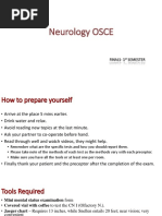 OSCE Checklist HINTS Exam | PDF | Self-Improvement