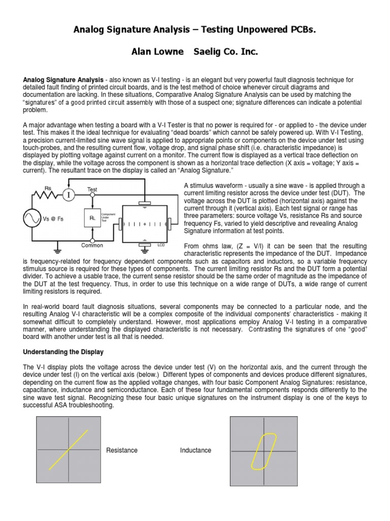 An Introduction To VI TestingP | PDF | Electrical Impedance | Bipolar ...