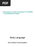 Master List of Expressions and Body Gestures | PDF | Hand | Body Language