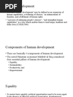 Human Development - Meaning, Objectives and Components | PDF ...