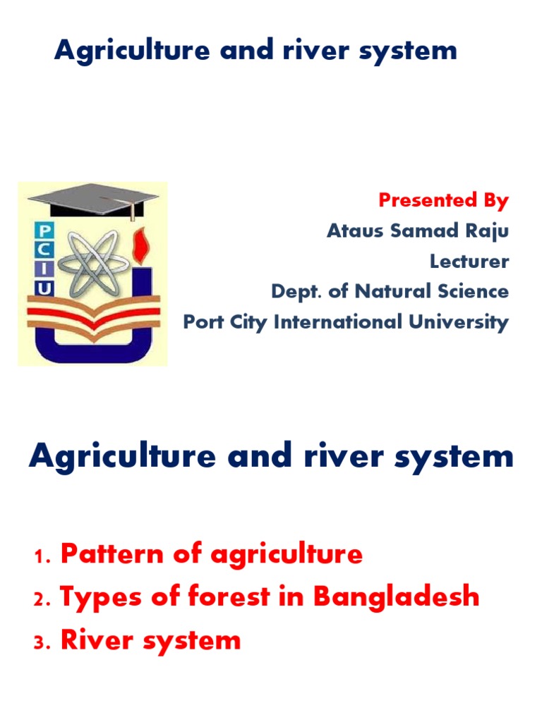 Agriculture and River System. | PDF | Agriculture | Jute