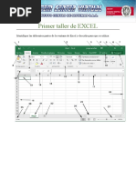 Elementos de la Ventana de Excel | PDF | Hoja de cálculo | Microsoft Excel