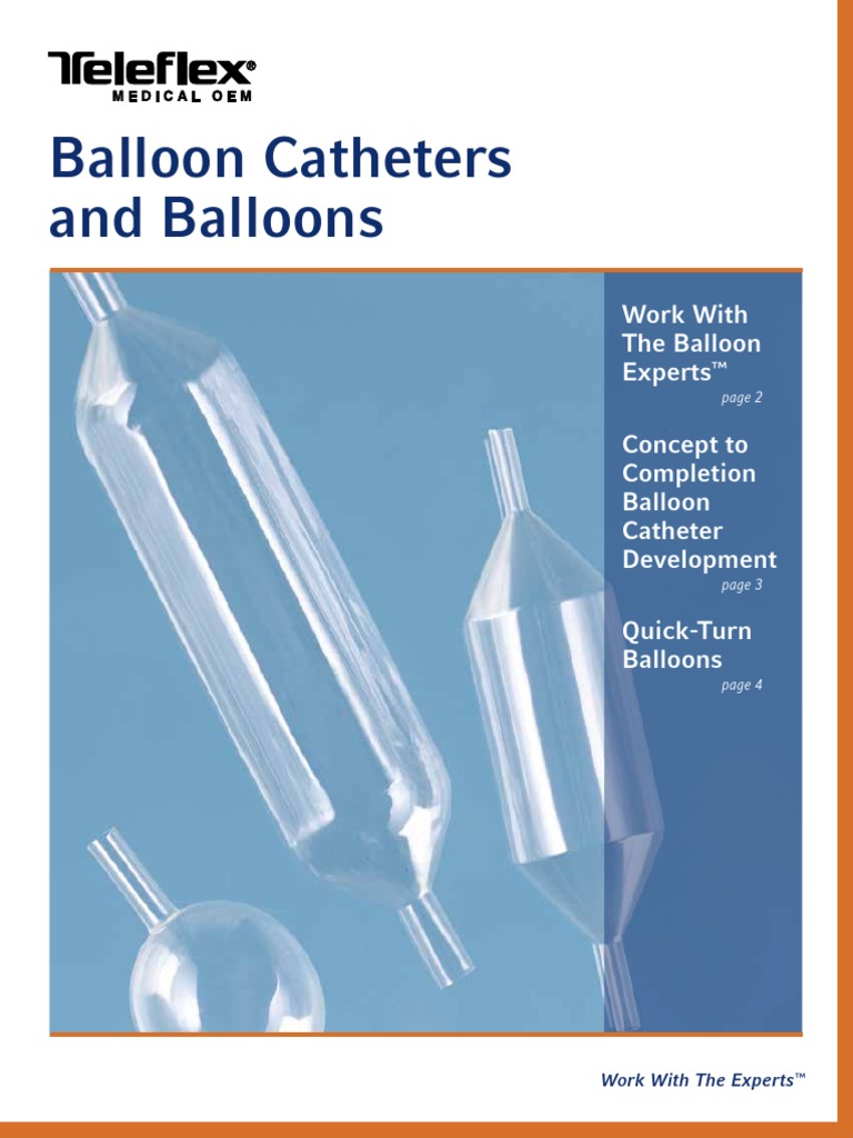 Teleflex OEM - Balloon Brochure - LR | PDF | Cardiovascular System ...