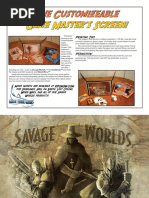 Savage Worlds - Character Sheet (Fillable) | PDF | Leisure | Leisure ...
