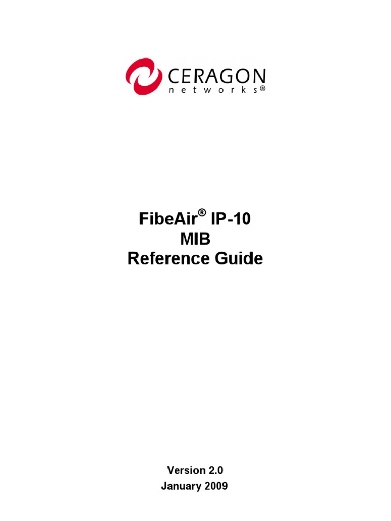 IP10 MIB Reference | PDF | Computer Network | Networks