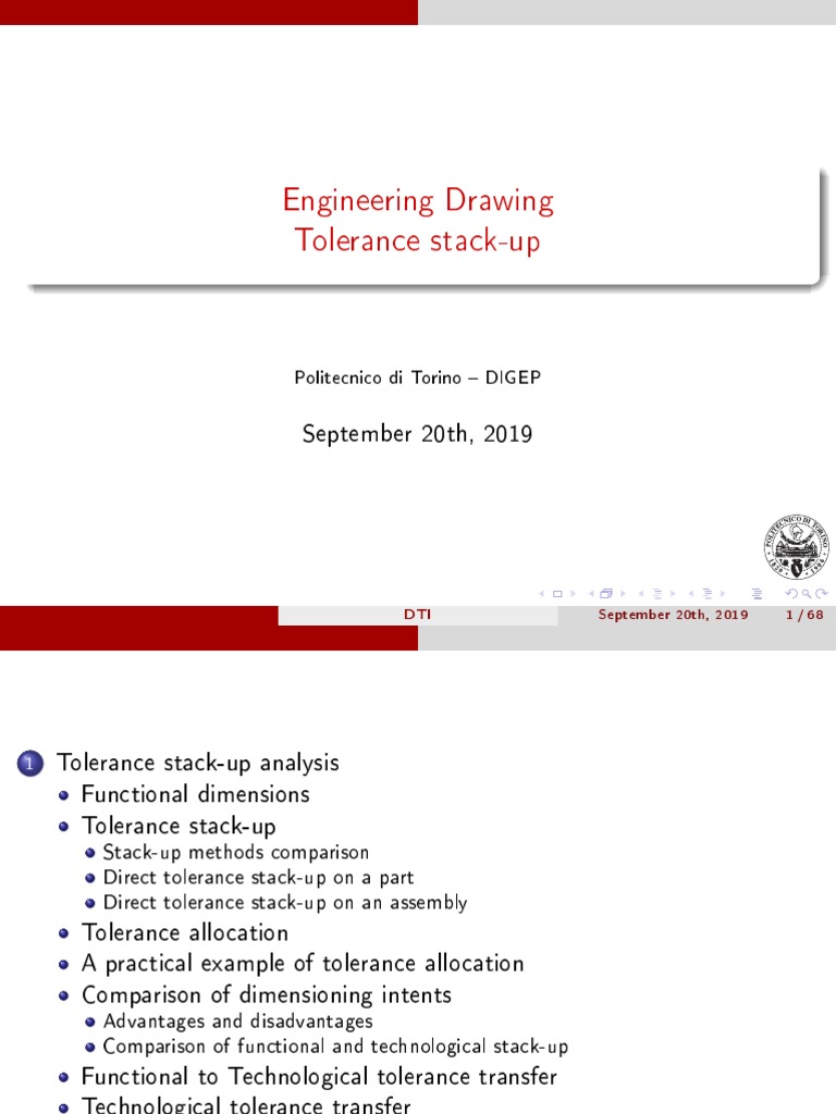 10 Tolerance Stackup Upd | PDF | Engineering Tolerance | Engineering