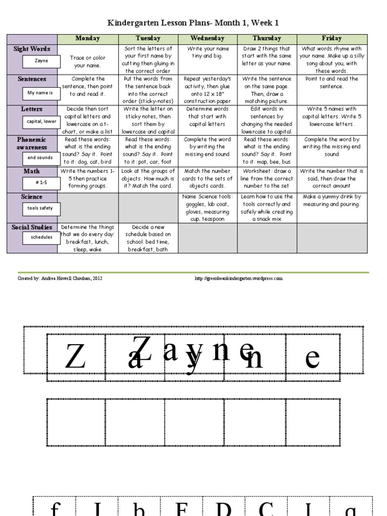 LP 1 1 With Worksheets1 | PDF