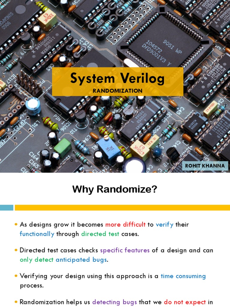 System Verilog Randomization Download Free Pdf Inheritance Object Oriented Programming