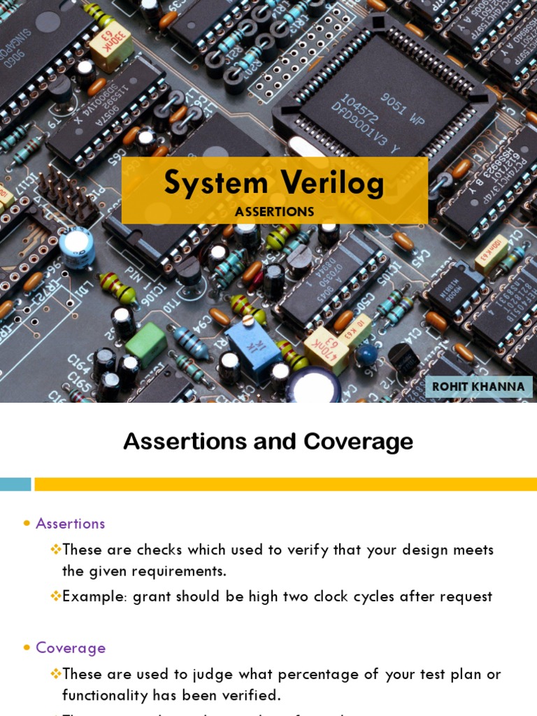 System Verilog Assertions | PDF | Systems Engineering | Scientific Modeling