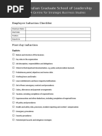 Employee Exit Clearance Checklist | PDF